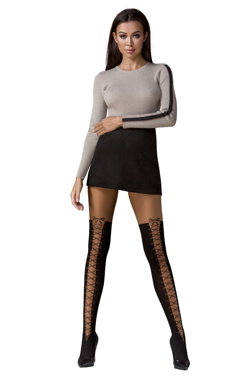 Ti 114 Passion, pantyhose thigh-high boots and bikini pattern | Le Bar ...